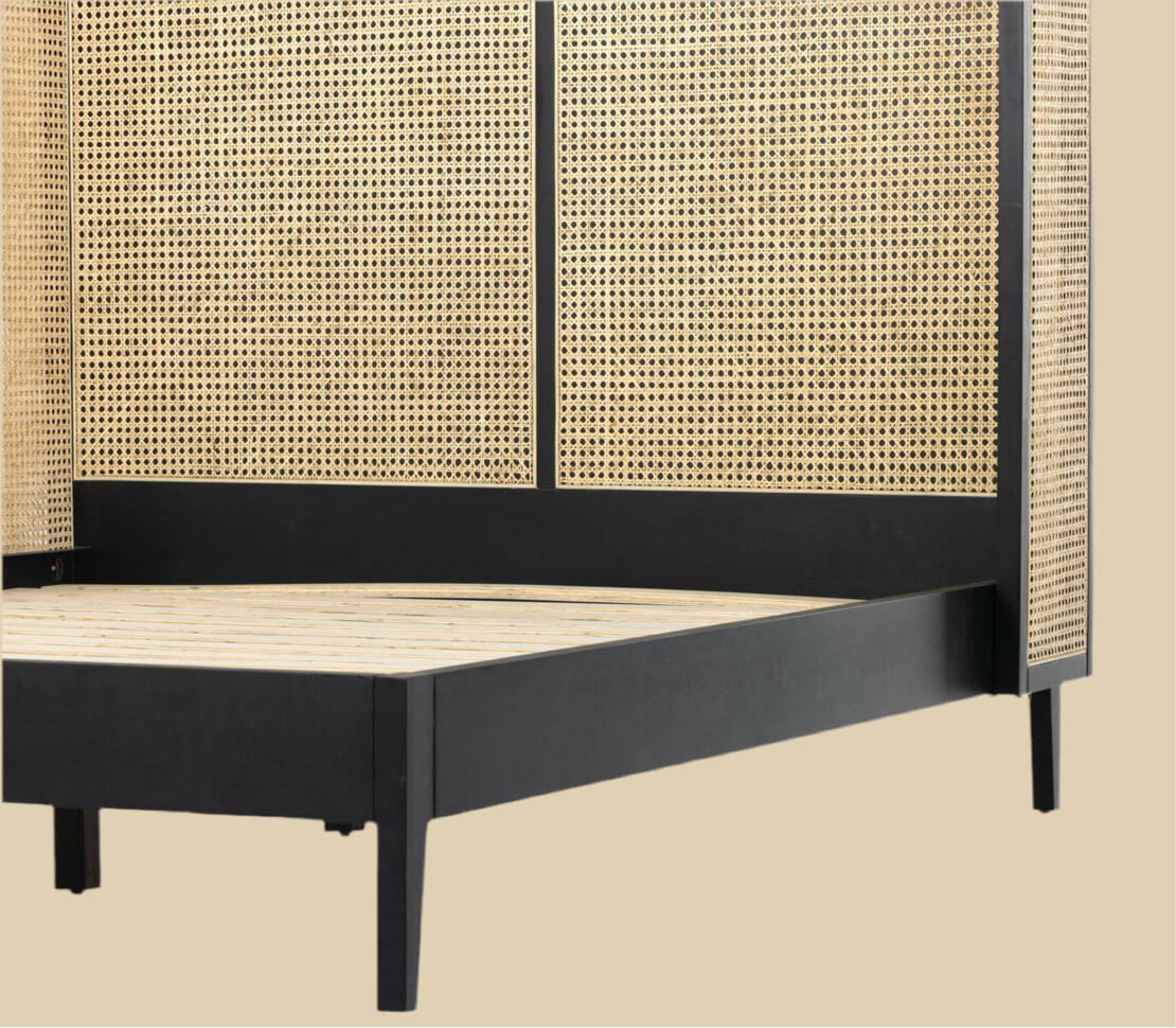Bold Fold Rattan Bed – The Crafture